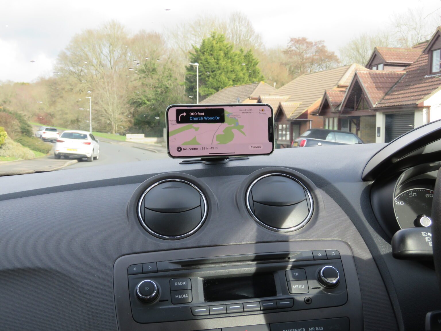 SEAT Mii+Ibiza/Skoda Citgo/VW UP Phone Holder 2007-2015